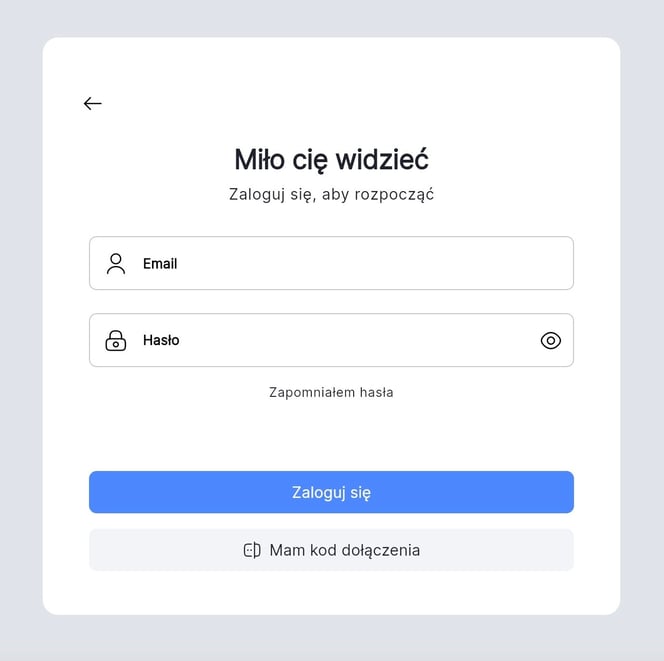 Jak zalogować się do Aplikacji Moniti przez przeglądarkę?