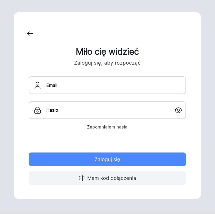 Jak zalogować się do Aplikacji Moniti przez przeglądarkę?